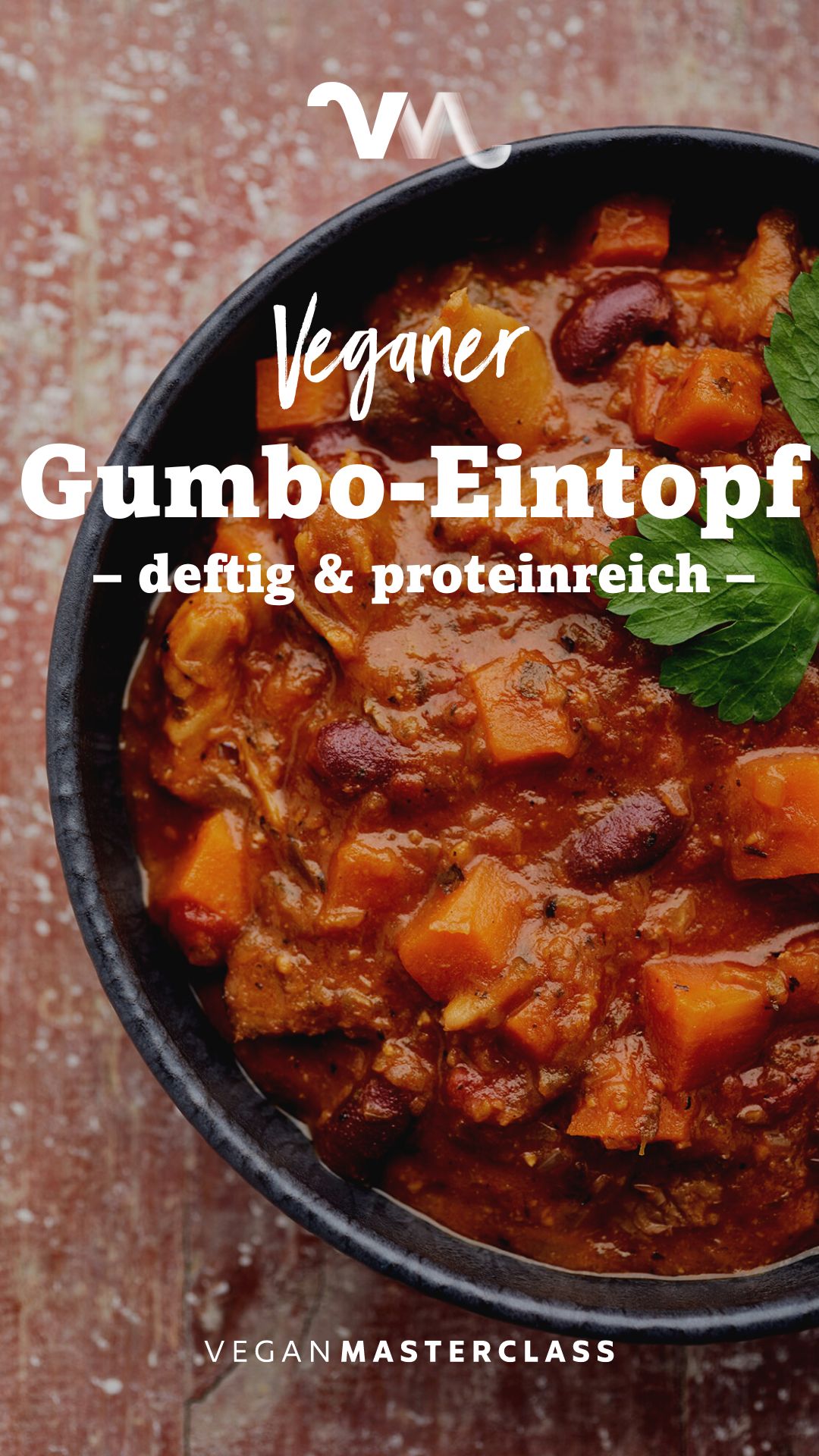 Veganer Gumbo Style Eintopf | proteinreich & deftig